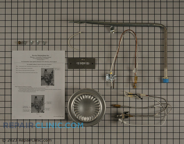 Water Heater Gas Burner 265-47439-08-32 | Bradford White Gas Burner ...