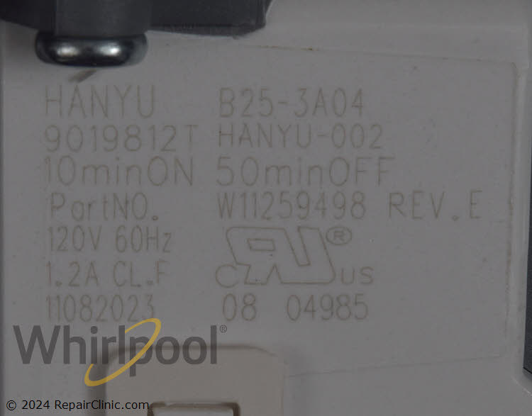 Drain Pump W11399437 | Whirlpool Replacement Parts