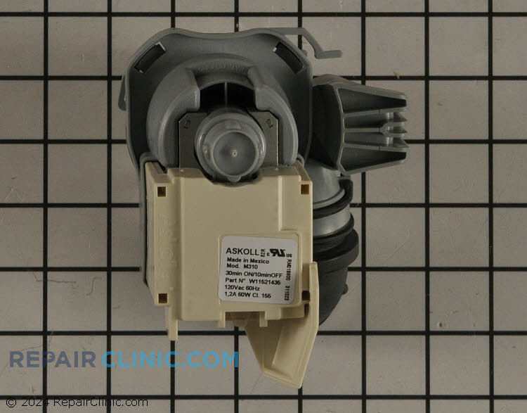 Dishwasher Circulation Pump W11612326 | Whirlpool Circulation Pump ...